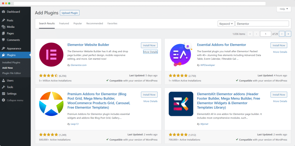 Create a WordPress Website Using Elementor | ElementsReady